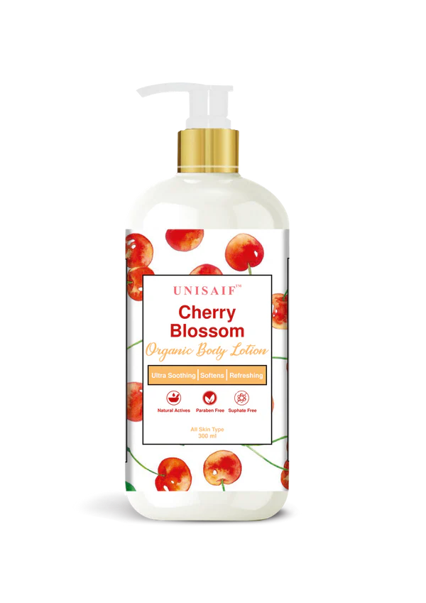 Unisaif Cherry Blossom Body Lotion 300ml – Livish