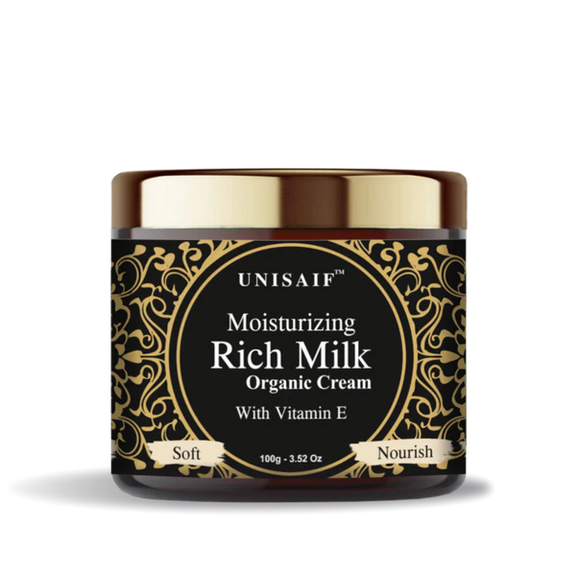 Unisaif Rich Milk Moisturiser Cream 100gm – Livish